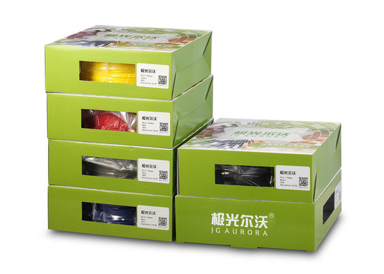 Smooth Light Spool PLA 3D Printer Filament , Multi - Color PLA Plastic Filament