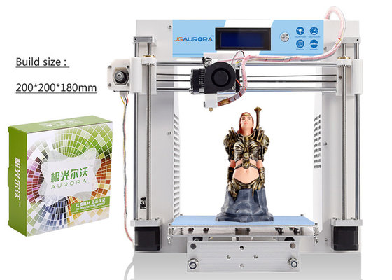 Small Hotbed DIY Reprap Prusa 3D Printer Self Assembly Commercial Grade