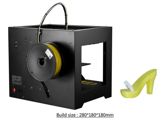 Educational Metal Rapid Prototyping 3D Printer Single Extruder 1.75mm Desktop