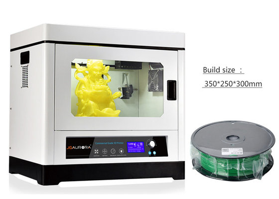 Aluminum Heating Bed Desktop 3D Printer , PLA ABS Filament 1.75mm 3D Printer Machine