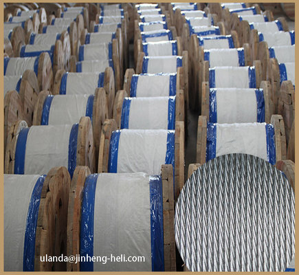 Galvanized steel wire strands guy wire 1/4 inch