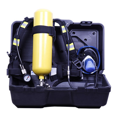 Yigu firefighter positive pressure air respirator system fireman 5L 300 bar scba on sale supplier