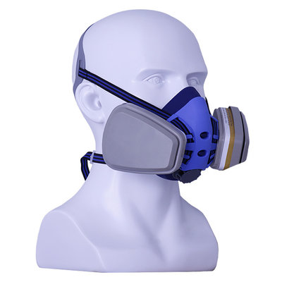 CE factory wholesale chemical half face gas mask respirator scba supplier