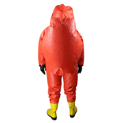 PVC Heavy type safety coverall chemical protective clothing supplier