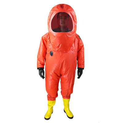 Heavy Fire Retardant Coverall Safety Chemical Protective Clothing supplier