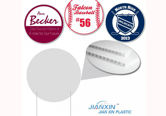 Indoor&Outdoor PP Corrugated / Advertising Board/Coroplast Sign Blanks