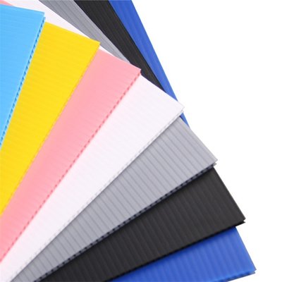 4x8 Custom Corrugated Hollow PP Plate Sheet/Clear Plastic for Packaging