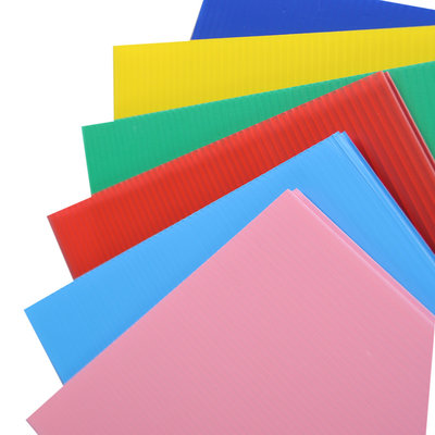 Hot Sell PP Plastic 10mm Lowes Coroplast Corrugated Plastic Sheets