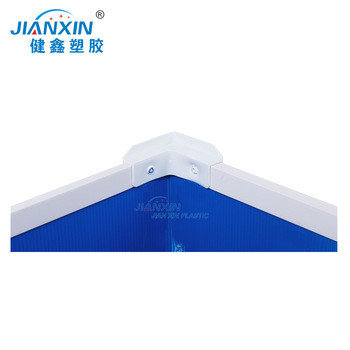 Plastic Storage Box Made in China /PP Corrugated Blue Box Manufacturer