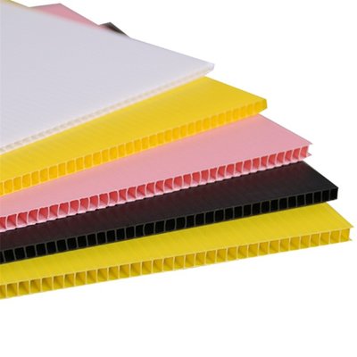 Clear White Black Coroplast/Correx Sheet/Corflute