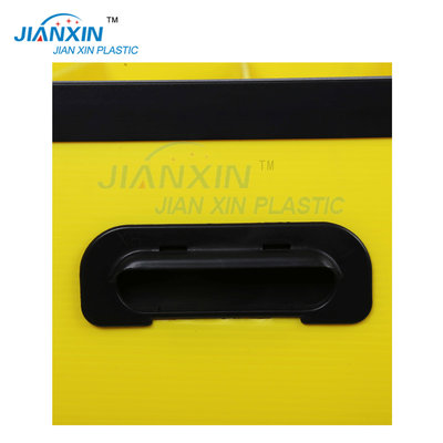 OEM PP Corrugated  Boxes/Plastic Storage Box Made in China /PP Corrugated Yellow Box
