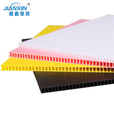 1.8mm -12mm Polypropylene Transparent Plastic PP Hollow Sheet