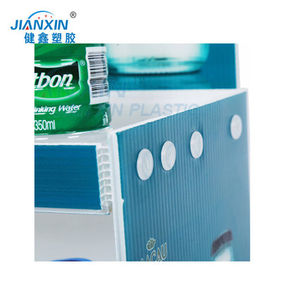 Light Weight / Retail PP Rack UV Printing /Corrugated Plastic Display Stand