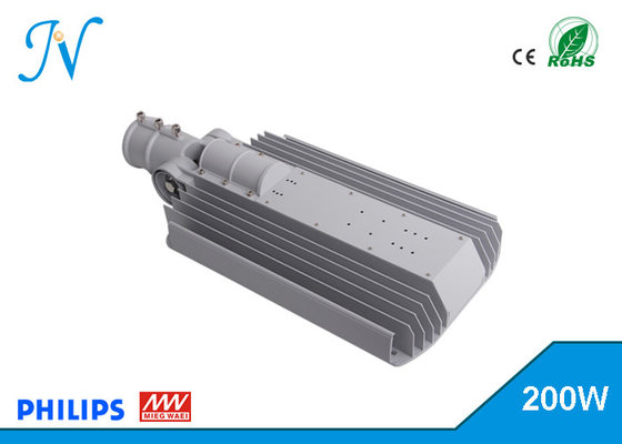 200W luz de calle del poder más elevado LED 23400Lm IP65 para la carretera y el camino
