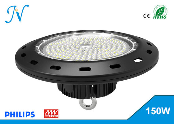La alta bahía del UFO LED enciende 150W la CA 90-305V con el conductor de MEANWELL para Warehouse y el supermercado