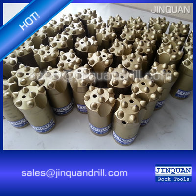11 Degree Tapered Button Bit 7 Ballistic Buttons 32mm 34mm 36mm 38mm 42mm Knock Off Bit