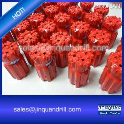 64mm 76mm 89mm Retrac Button Bits T38 Thread