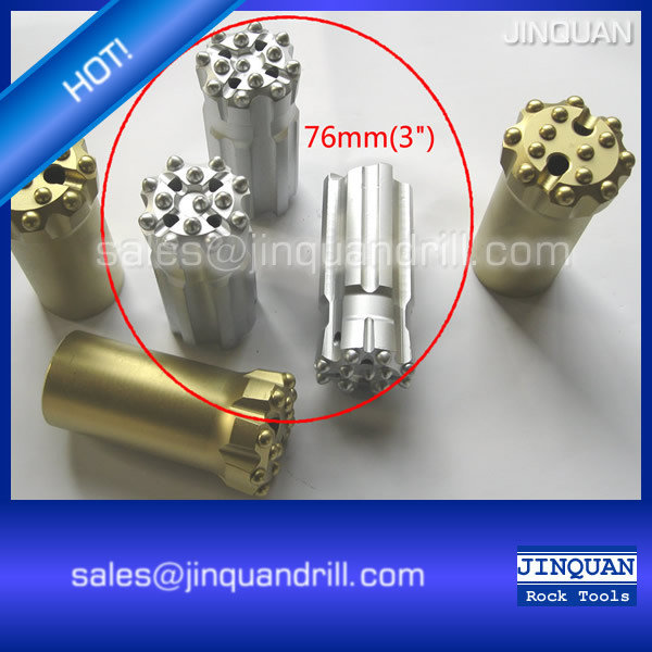 Button Bit T51 89mm, Drop Center Ballistic Retrac AC Part No. 90510380 Button Drill Bits