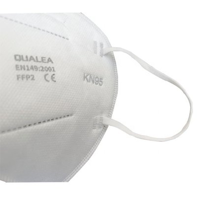 Outdoor Earloop Ffp2 Face Mask , Foldable Ffp2 Mask High Breathability