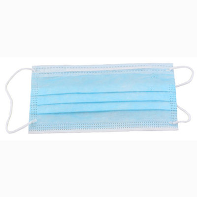 Pm2.5 3 Ply Disposable Surgical Mask ISO13485 In Stock Dust Prevention