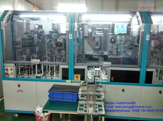 Automatic Dual Station Zig zag Stacking Machine for Lithium Battery Machine