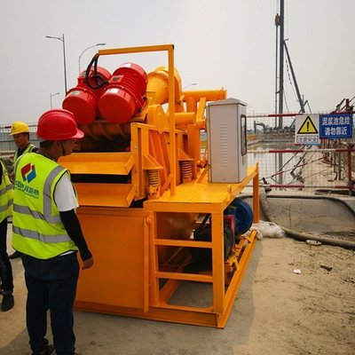 no dig mud separation unit system