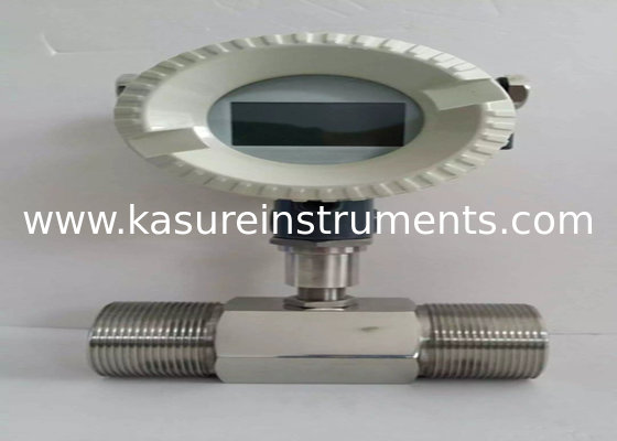 digital flow meter for oil measuring with thread connection 4~20mA output