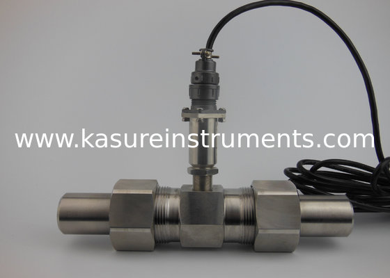 flow meter for solvent measuring with thread connection pulse output