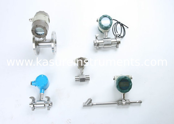 digital paddle wheel flow meter with wafer connection 4~20mA output