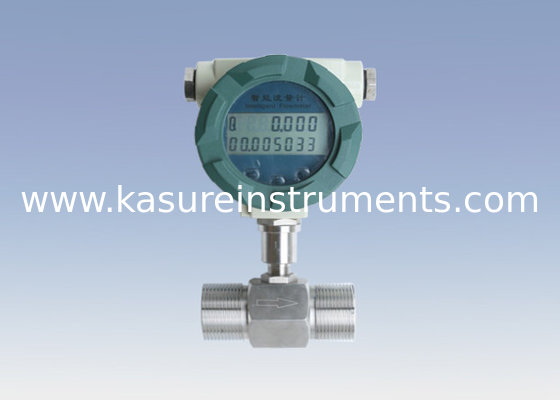 oil flow meter with thread connection 4~20mA output