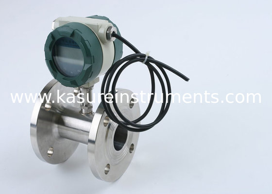 digital flow meter for oil measuring with flanged connection 4~20mA output