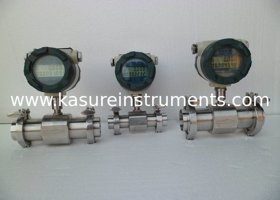digital paddle wheel flow meter with wafer connection 4~20mA output