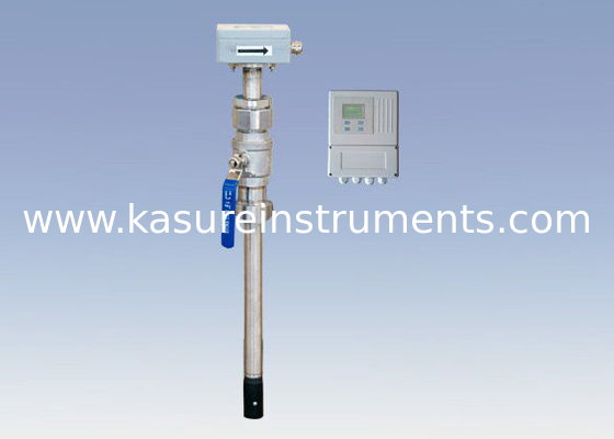 insertion inserted type electromagnetic flow meter welding connection no ball valve