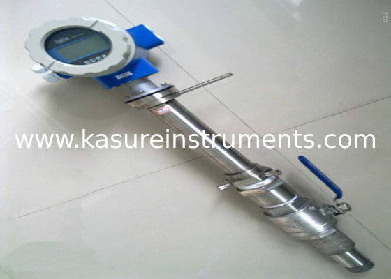 insertion inserted type water flow meter welding connection no ball valve