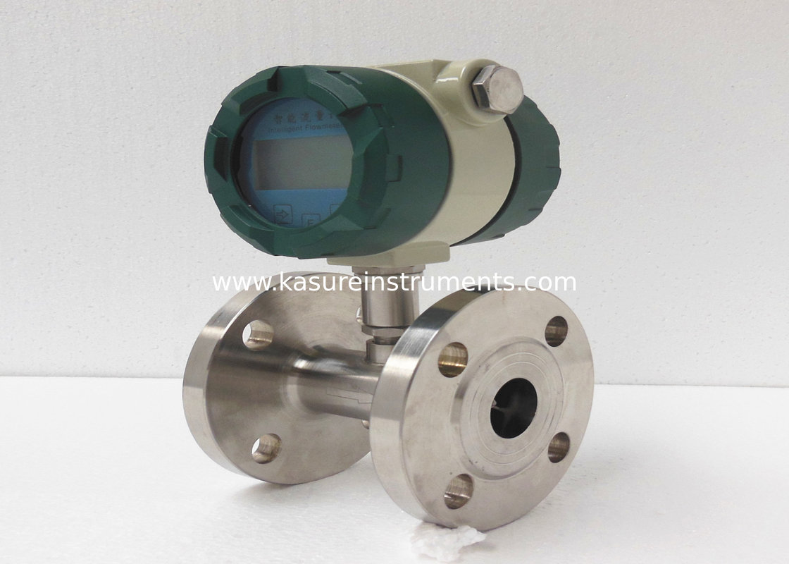 digital flow meter for oil measuring with flanged connection 4~20mA output