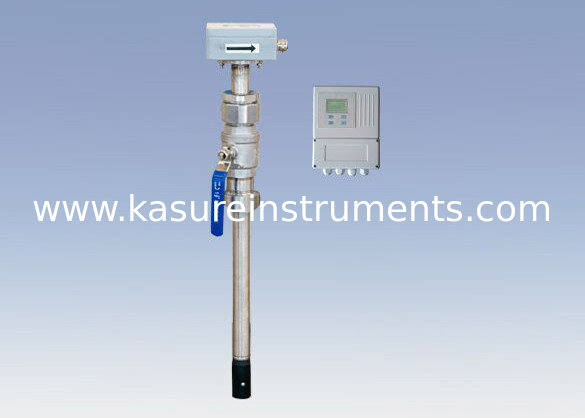 insertion inserted type electromagnetic flow meter welding connection no ball valve