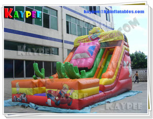 China Car Slide Inflatable active slide PVC Tarpaulin slide Inflatable slide Game KSL073 supplier