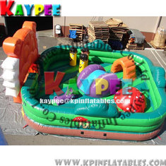 China KFT004 Inflatable funcity,Amazing Fun zone for kid,inflatable playland,crazy playgound supplier
