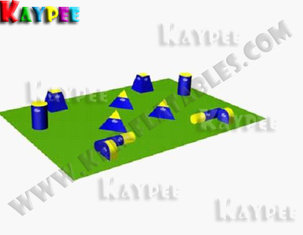 China Team Practice Package B,Inflatable paintball Bunker,paintball filed,arena KPB027 supplier