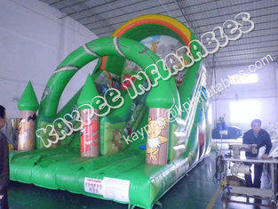 China Inflatable Jungle slide,Inflatable forest slide Inflatable standard slide supplier