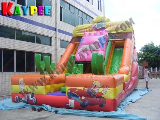 Inflatable car slide.inflatable jumper Bouncy Castle supplier