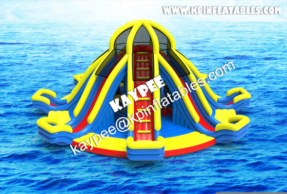 Inflatable multiple Water slide for Aqua Park supplier