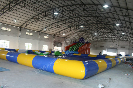 Inflatable slide with pool,inflatable gaint slide,Amusement water Park supplier