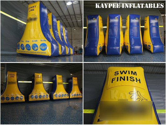 Inflatable Swim buoy,Inflatable bunker,water sport game,paintball bunkers supplier