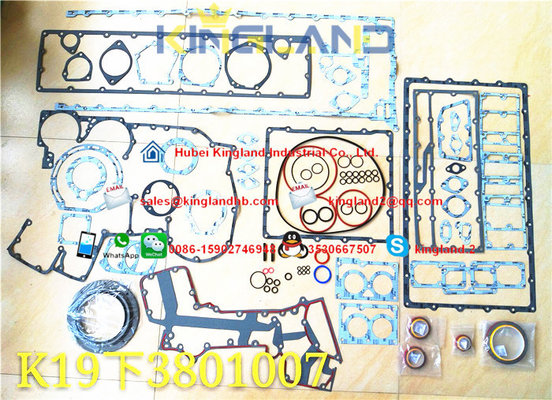 diesel engine K19 KTA19 KTAA19 lower gasket set 3801007