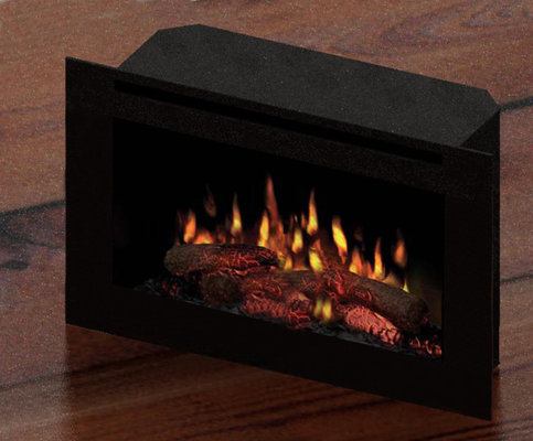 30&quot; insert electric fireplace heater  ZCR3830 modern real log flame effect Knsing supplier