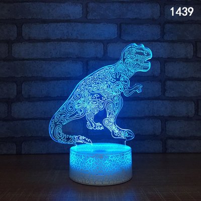 Cartoon 3D LED 7 Colors Change Night light distributor  in China