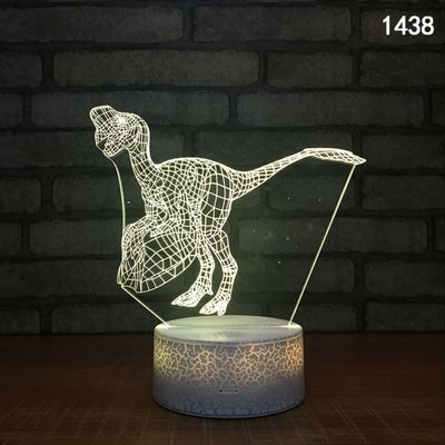 Cartoon 3D LED 7 Colors Change Night light distributor  in China