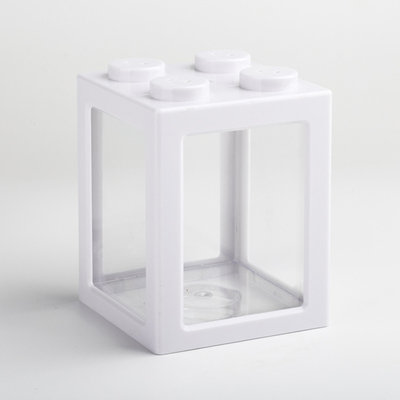 Building Blocks Ecological Tank Fish Spider Ant Small Mini Reptile Pet Box