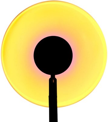 Factory supply sunset lamp USB night light led projector sun sunset rainbow lamp with custom logo